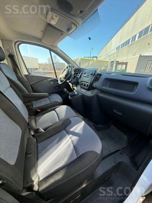 White Opel Vivaro 2015 in Riga, with an engine capacity of 1.60 L and mileage of 356 thousand km for 8220 €, photo 6 on AUTOMOTO.COM.LV