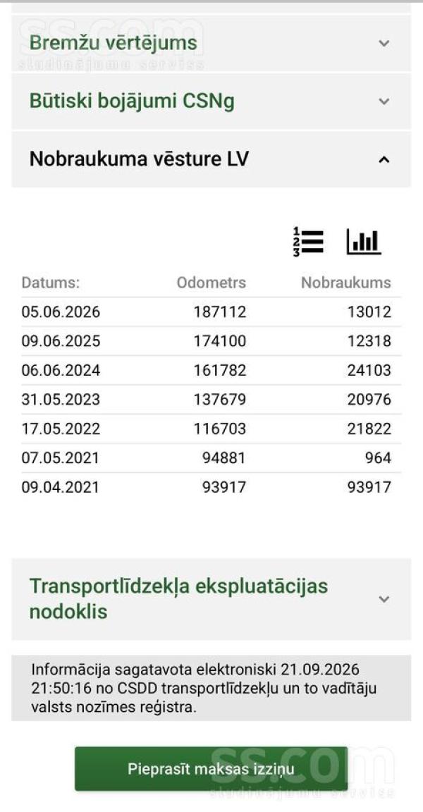 Белый Опель Виваро 2015 в Талси, объемом двигателя 1.60 л и пробегом 190 тыс. км за 8300 €, фото 11 на AUTOMOTO.COM.LV