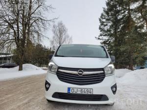White Opel Vivaro 2015 in Ogre, with an engine capacity of 1.60 L and mileage of 247 thousand km for 7770 €, photo  on AUTOMOTO.COM.LV