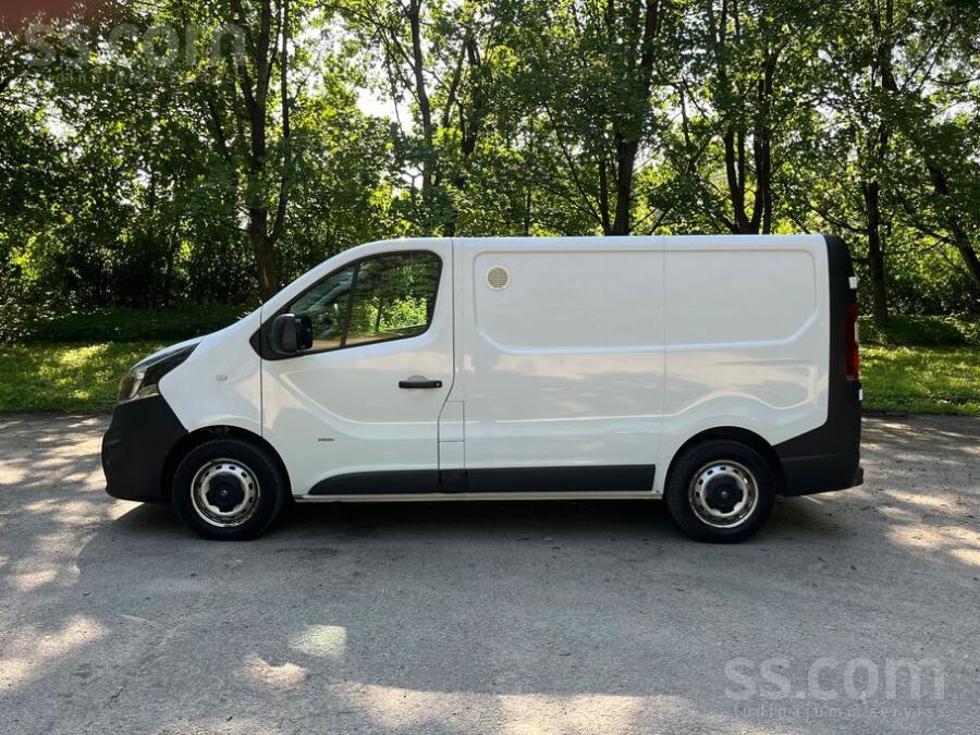 White Opel Vivaro 2016 in Riga, with an engine capacity of 1.60 L and mileage of 0 thousand km for 8799 €, photo 3 on AUTOMOTO.COM.LV