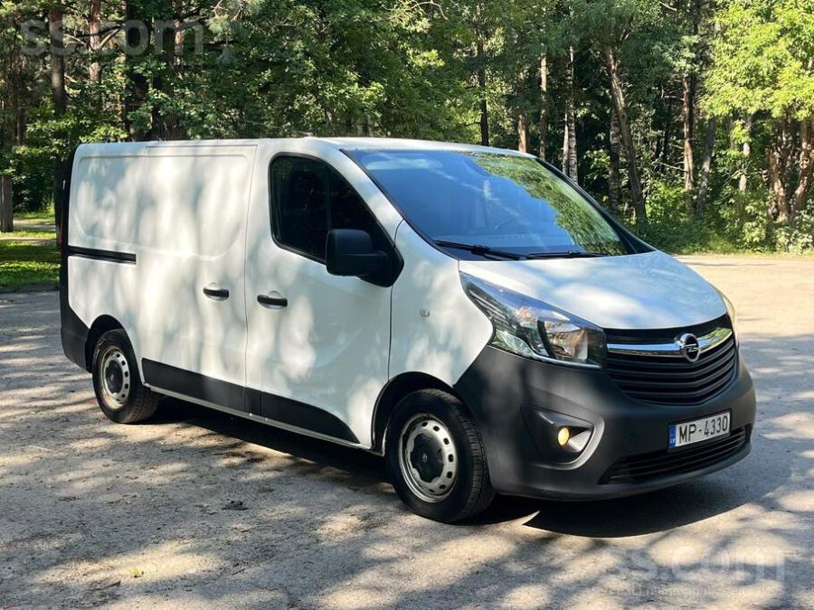 White Opel Vivaro 2016 in Riga, with an engine capacity of 1.60 L and mileage of 0 thousand km for 8799 €, photo 8 on AUTOMOTO.COM.LV