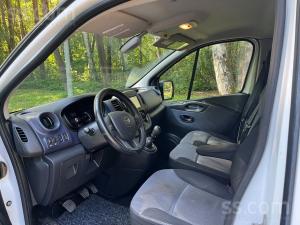 White Opel Vivaro 2016 in Riga, with an engine capacity of 1.60 L and mileage of 0 thousand km for 8799 €, photo 10 on AUTOMOTO.COM.LV