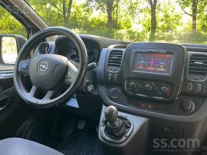 White Opel Vivaro 2016 in Riga, with an engine capacity of 1.60 L and mileage of 0 thousand km for 8799 €, photo 11 on AUTOMOTO.COM.LV