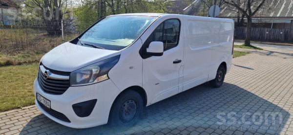 White Opel Vivaro 2017 in Riga, with an engine capacity of 1.60 L and mileage of 0 thousand km for 6700 €, photo 2 on AUTOMOTO.COM.LV