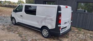 White Opel Vivaro 2017 in Cesis, with an engine capacity of 1.60 L and mileage of 0 thousand km for 11200 €, photo 4 on AUTOMOTO.COM.LV