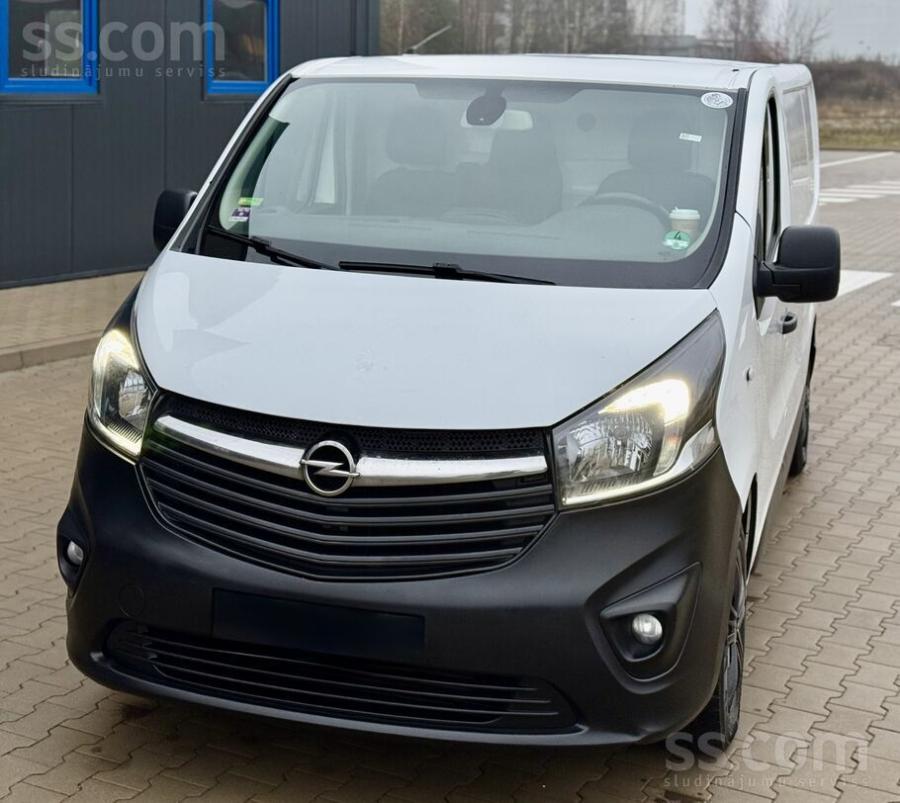 Balts Opel Vivaro 2017 Rīga, ar dzinēja tilpumu 1.60 L un nobraukumu 235 tūkst. km par 7190 €, foto 2 vietnē AUTOMOTO.COM.LV