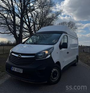 Balts Opel Vivaro 2017 Rīga, ar dzinēja tilpumu 1.60 L un nobraukumu 170 tūkst. km par 8900 €, foto  vietnē AUTOMOTO.COM.LV