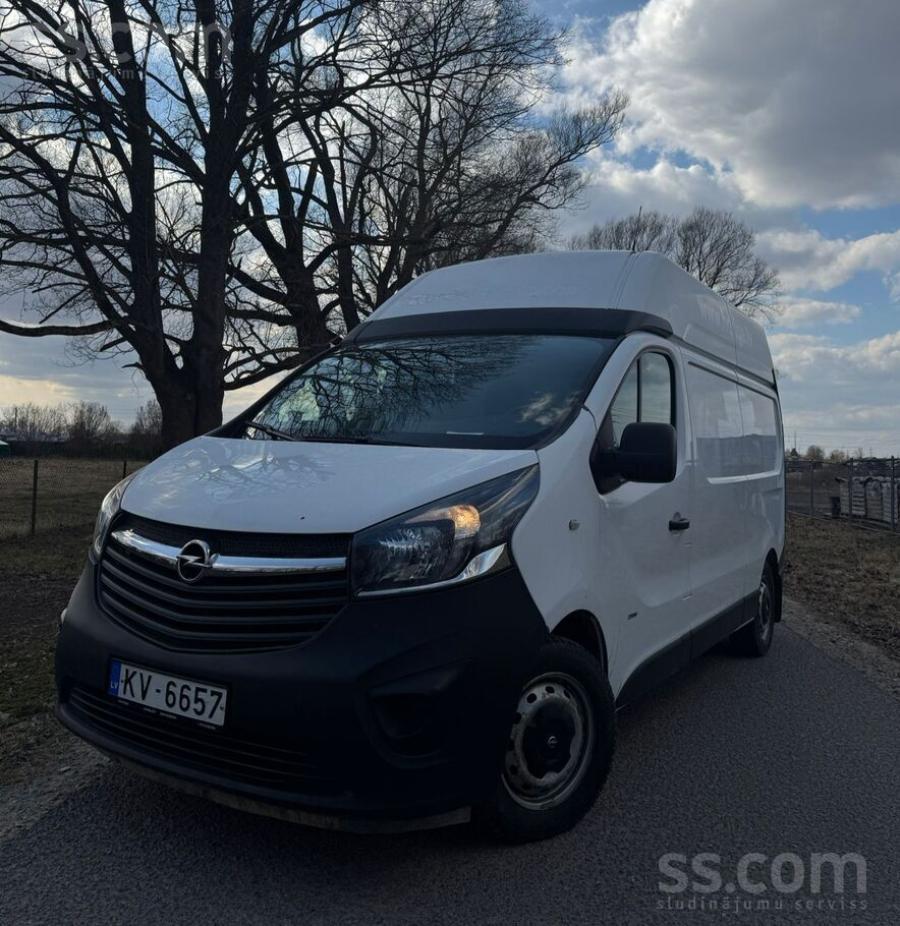 Balts Opel Vivaro 2017 Rīga, ar dzinēja tilpumu 1.60 L un nobraukumu 170 tūkst. km par 8900 €, foto 1 vietnē AUTOMOTO.COM.LV