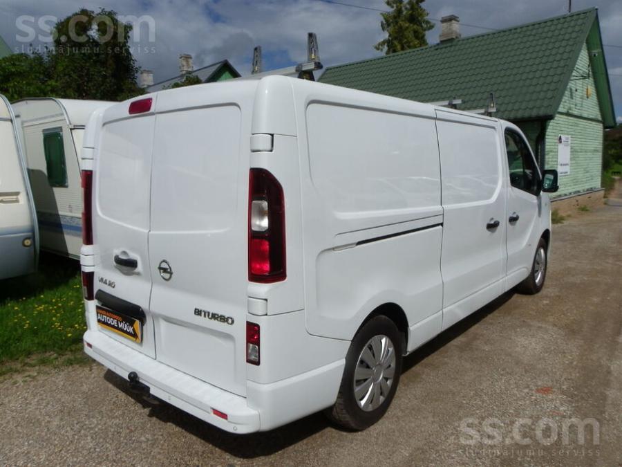 Balts Opel Vivaro 2017 Valka, ar dzinēja tilpumu 1.60 L un nobraukumu 167 tūkst. km par 8200 €, foto 6 vietnē AUTOMOTO.COM.LV