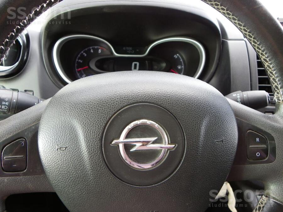 Balts Opel Vivaro 2017 Valka, ar dzinēja tilpumu 1.60 L un nobraukumu 167 tūkst. km par 8200 €, foto 9 vietnē AUTOMOTO.COM.LV