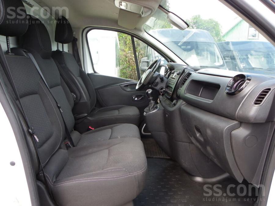 Balts Opel Vivaro 2017 Valka, ar dzinēja tilpumu 1.60 L un nobraukumu 167 tūkst. km par 8200 €, foto 15 vietnē AUTOMOTO.COM.LV