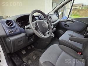 White Opel Vivaro 2018 in Riga, with an engine capacity of 1.60 L and mileage of 325 thousand km for 4300 €, photo 6 on AUTOMOTO.COM.LV
