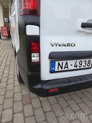 White Opel Vivaro 2018 in Riga, with an engine capacity of 1.60 L and mileage of 325 thousand km for 4300 €, photo 11 on AUTOMOTO.COM.LV