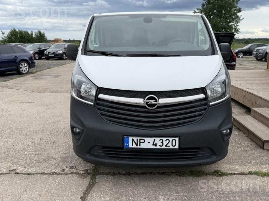 White Opel Vivaro 2018 in Riga, with an engine capacity of 1.60 L and mileage of 222 thousand km for 8950 €, photo 3 on AUTOMOTO.COM.LV