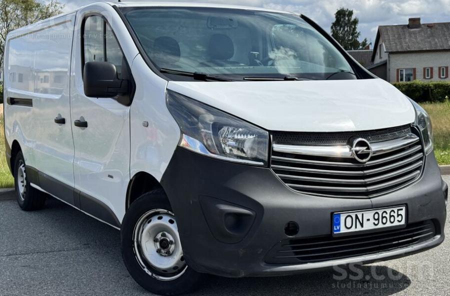 White Opel Vivaro 2018 in Riga, with an engine capacity of 1.60 L and mileage of 203 thousand km for 7850 €, photo 3 on AUTOMOTO.COM.LV