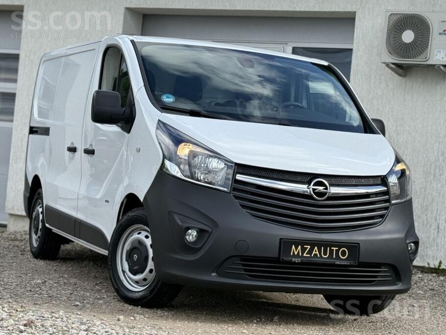 Balts Opel Vivaro 2018 Tukums, ar dzinēja tilpumu 1.60 L un nobraukumu 106 tūkst. km par 10999 €, foto 1 vietnē AUTOMOTO.COM.LV