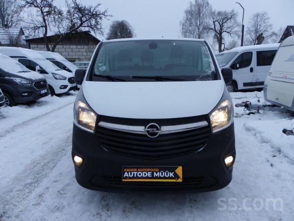 Balts Opel Vivaro 2019 Valka, ar dzinēja tilpumu 1.60 L un nobraukumu 235 tūkst. km par 10600 €, foto 2 vietnē AUTOMOTO.COM.LV