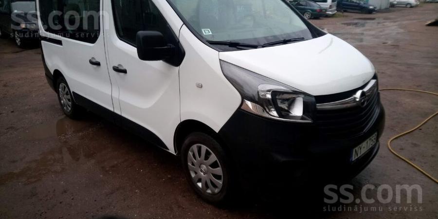 Balts Opel Vivaro 2019 Liepāja, ar dzinēja tilpumu 1.60 L un nobraukumu 230 tūkst. km par 11800 €, foto 1 vietnē AUTOMOTO.COM.LV