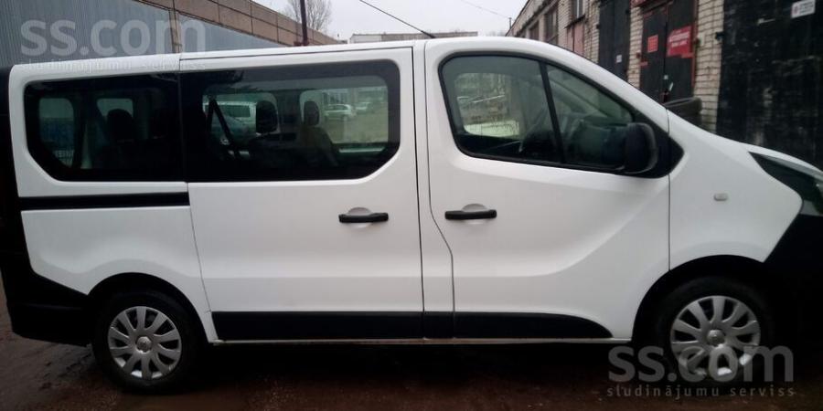 Balts Opel Vivaro 2019 Liepāja, ar dzinēja tilpumu 1.60 L un nobraukumu 230 tūkst. km par 11800 €, foto 3 vietnē AUTOMOTO.COM.LV