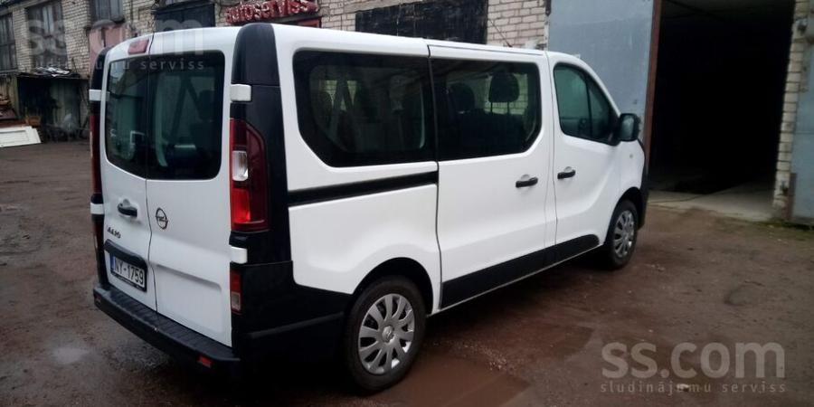 Balts Opel Vivaro 2019 Liepāja, ar dzinēja tilpumu 1.60 L un nobraukumu 230 tūkst. km par 11800 €, foto 4 vietnē AUTOMOTO.COM.LV