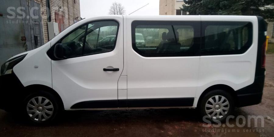 Balts Opel Vivaro 2019 Liepāja, ar dzinēja tilpumu 1.60 L un nobraukumu 230 tūkst. km par 11800 €, foto 7 vietnē AUTOMOTO.COM.LV