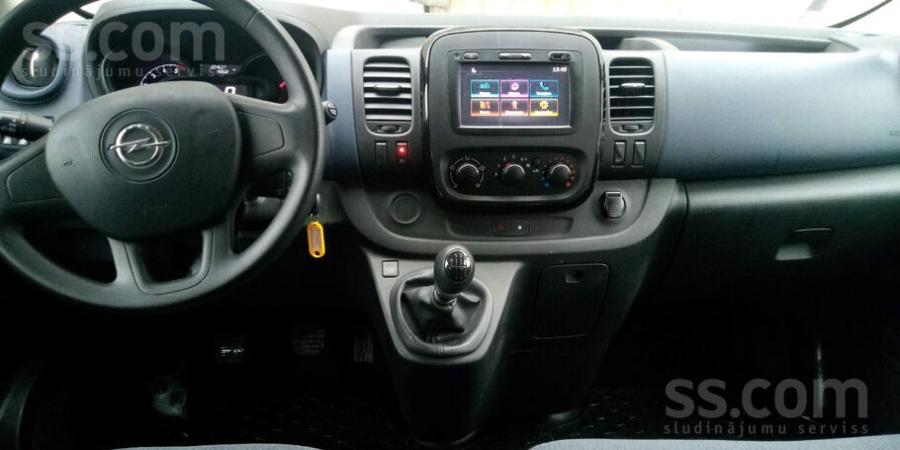 Balts Opel Vivaro 2019 Liepāja, ar dzinēja tilpumu 1.60 L un nobraukumu 230 tūkst. km par 11800 €, foto 9 vietnē AUTOMOTO.COM.LV