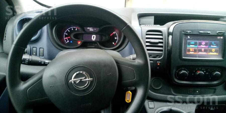 Balts Opel Vivaro 2019 Liepāja, ar dzinēja tilpumu 1.60 L un nobraukumu 230 tūkst. km par 11800 €, foto 10 vietnē AUTOMOTO.COM.LV