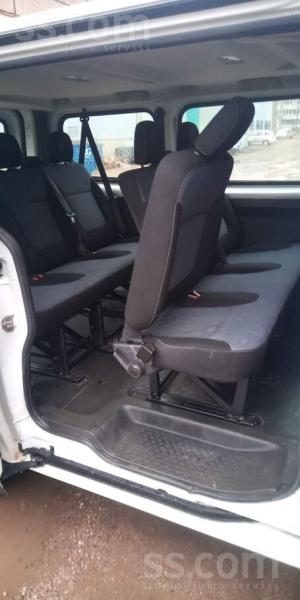 Balts Opel Vivaro 2019 Liepāja, ar dzinēja tilpumu 1.60 L un nobraukumu 230 tūkst. km par 11800 €, foto 11 vietnē AUTOMOTO.COM.LV