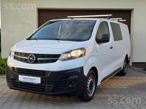 White Opel Vivaro 2020 in Riga, with an engine capacity of 2.00 L and mileage of 141 thousand km for 16950 €, photo 1 on AUTOMOTO.COM.LV