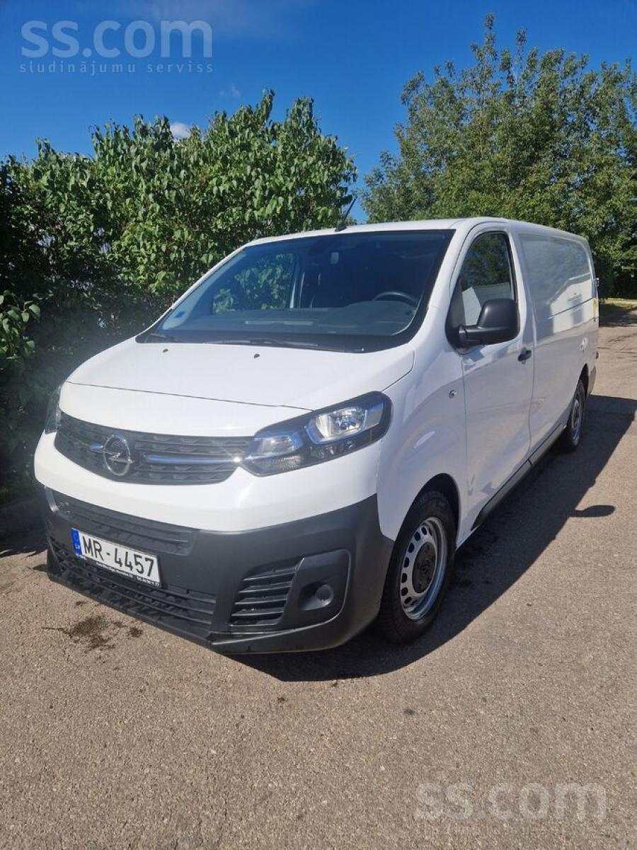 White Opel Vivaro 2020 in Riga, with an engine capacity of 2.00 L and mileage of 107 thousand km for 11300 €, photo 1 on AUTOMOTO.COM.LV