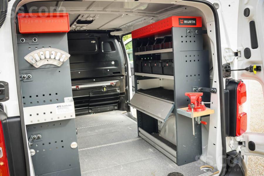 Balts Opel Vivaro 2022 Tukums, ar dzinēja tilpumu 1.50 L un nobraukumu 166 tūkst. km par 13590 €, foto 14 vietnē AUTOMOTO.COM.LV