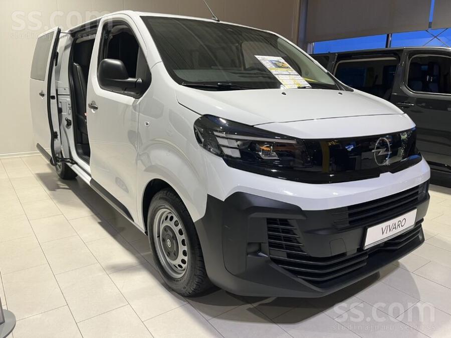 Balts Opel Vivaro 2025 Rīga, ar dzinēja tilpumu 2.00 L un nobraukumu 10 tūkst. km par 37500 €, foto 1 vietnē AUTOMOTO.COM.LV