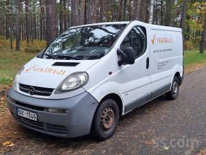Белый Опель Виваро 2002 в Рига, объемом двигателя 1.90 л и пробегом 255 тыс. км за 1880 €, фото 3 на AUTOMOTO.COM.LV