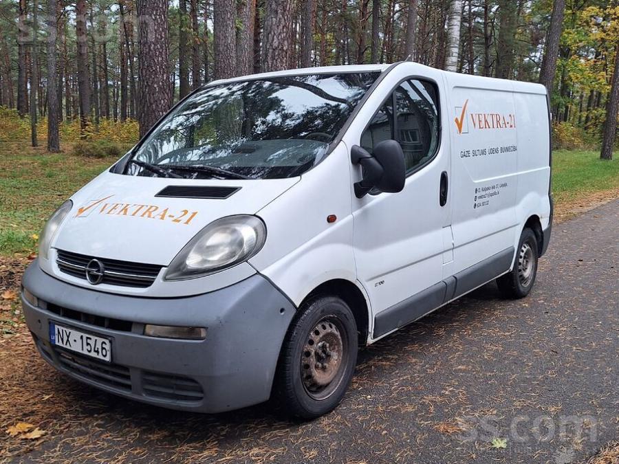 Белый Опель Виваро 2002 в Рига, объемом двигателя 1.90 л и пробегом 255 тыс. км за 1880 €, фото 3 на AUTOMOTO.COM.LV