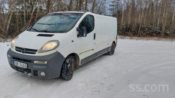 Balts Opel Vivaro 2004 Gulbene, ar dzinēja tilpumu 1.90 L un nobraukumu 313 tūkst. km par 2950 €, foto 1 vietnē AUTOMOTO.COM.LV