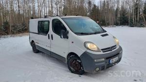 Balts Opel Vivaro 2004 Gulbene, ar dzinēja tilpumu 1.90 L un nobraukumu 313 tūkst. km par 2950 €, foto 2 vietnē AUTOMOTO.COM.LV