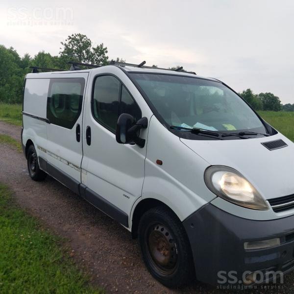 Balts Opel Vivaro 2004 Gulbene, ar dzinēja tilpumu 1.90 L un nobraukumu 313 tūkst. km par 2380 €, foto 2 vietnē AUTOMOTO.COM.LV