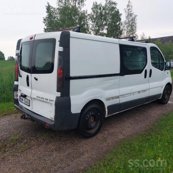 Balts Opel Vivaro 2004 Gulbene, ar dzinēja tilpumu 1.90 L un nobraukumu 313 tūkst. km par 2380 €, foto 9 vietnē AUTOMOTO.COM.LV
