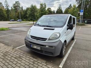 White Opel Vivaro 2004 in Riga, with an engine capacity of 1.90 L and mileage of 256 thousand km for 3200 €, photo  on AUTOMOTO.COM.LV
