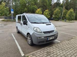 White Opel Vivaro 2004 in Riga, with an engine capacity of 1.90 L and mileage of 256 thousand km for 3200 €, photo 3 on AUTOMOTO.COM.LV