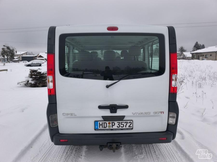 Balts Opel Vivaro 2007 Druskininkai, ar dzinēja tilpumu 2.00 L un nobraukumu 266 tūkst. km par 6950 €, foto 6 vietnē AUTOMOTO.COM.LV