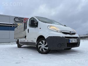 White Opel Vivaro 2008 in Daugavpils, with an engine capacity of 2.00 L and mileage of 243 thousand km for 4750 €, photo 20 on AUTOMOTO.COM.LV