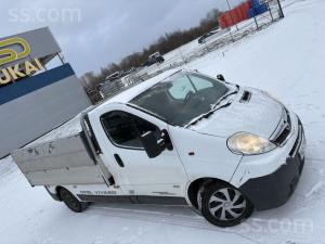 White Opel Vivaro 2008 in Daugavpils, with an engine capacity of 2.00 L and mileage of 243 thousand km for 4750 €, photo 24 on AUTOMOTO.COM.LV