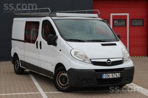 White Opel Vivaro 2008 in Riga, with an engine capacity of 2.00 L and mileage of 323 thousand km for 6450 €, photo  on AUTOMOTO.COM.LV