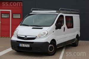 White Opel Vivaro 2008 in Riga, with an engine capacity of 2.00 L and mileage of 323 thousand km for 6450 €, photo 3 on AUTOMOTO.COM.LV