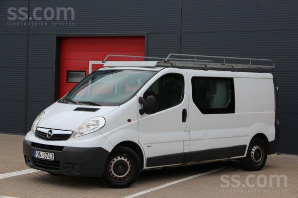 Balts Opel Vivaro 2008 Rīga, ar dzinēja tilpumu 2.00 L un nobraukumu 323 tūkst. km par 6450 €, foto 4 vietnē AUTOMOTO.COM.LV