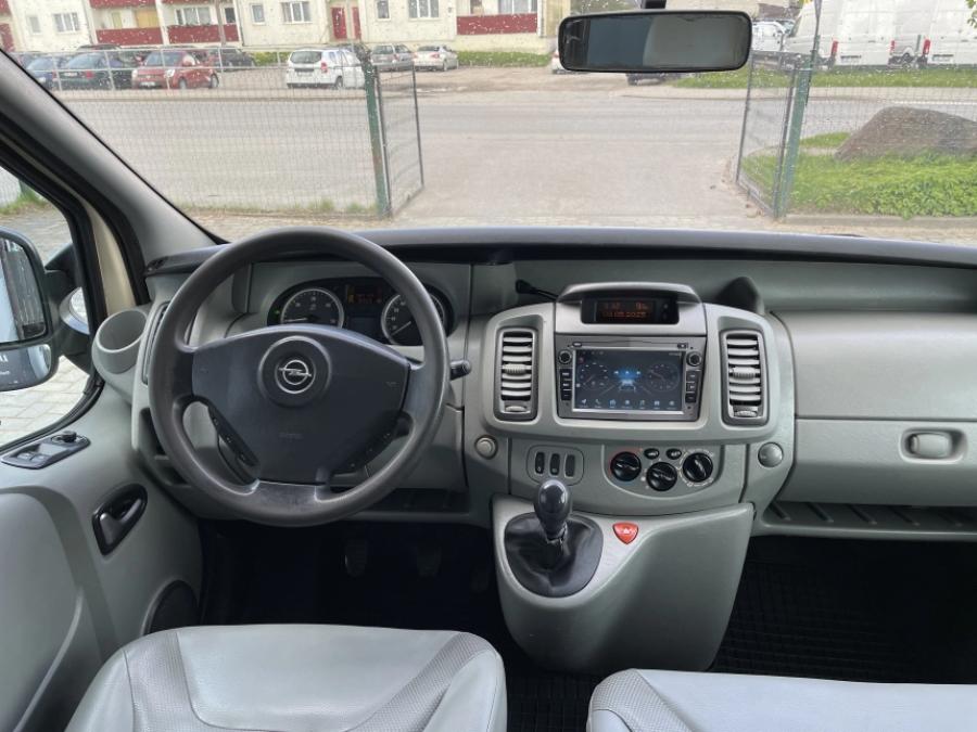 White Opel Vivaro 2008 in Riga, with an engine capacity of 2.00 L and mileage of 382 thousand km for 5200 €, photo 21 on AUTOMOTO.COM.LV