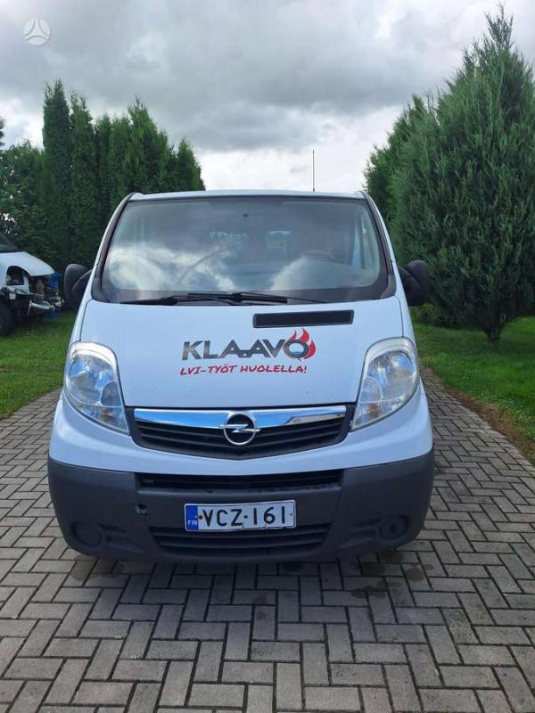 Balts Opel Vivaro 2008 Kauņa, ar dzinēja tilpumu 2.00 L un nobraukumu 352 tūkst. km par 2650 €, foto 3 vietnē AUTOMOTO.COM.LV