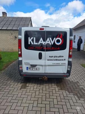 White Opel Vivaro 2008 in Kaunas, with an engine capacity of 2.00 L and mileage of 352 thousand km for 2650 €, photo 8 on AUTOMOTO.COM.LV