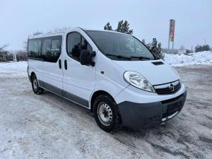 White Opel Vivaro 2011 in Vilnius, with an engine capacity of 2.46 L and mileage of 214 thousand km for 7350 €, photo  on AUTOMOTO.COM.LV